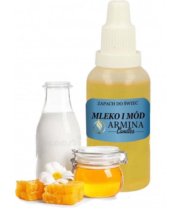 ZAPACH DO ŚWIEC PARAFINY WOSKU MILK & HONEY 30 ML